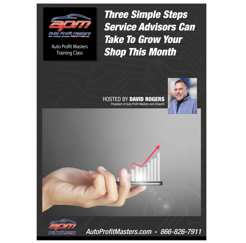 Three Simple Steps Service Writers Can Take to Grow Your Shop This ...